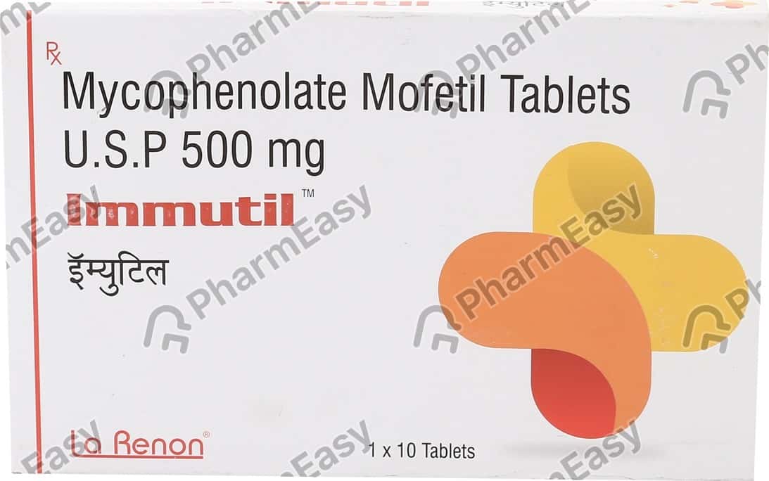 Immutil 500 MG Tablet (10): Uses, Side Effects, Price & Dosage | PharmEasy