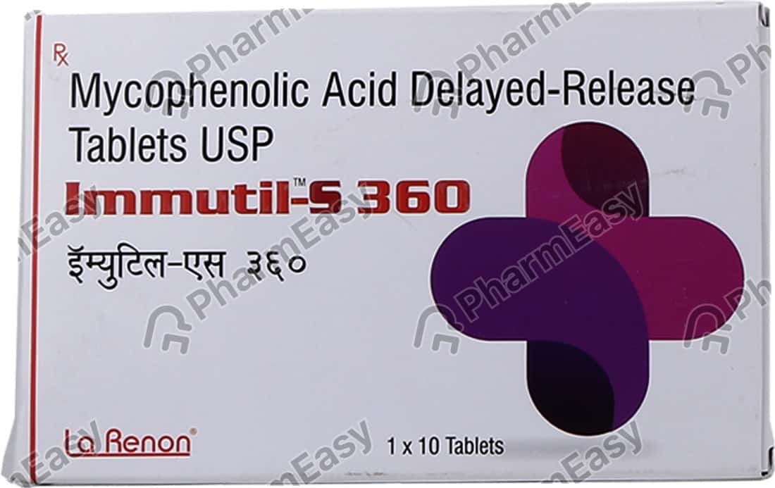 Immutil S 360 MG Tablet (10): Uses, Side Effects, Price & Dosage ...