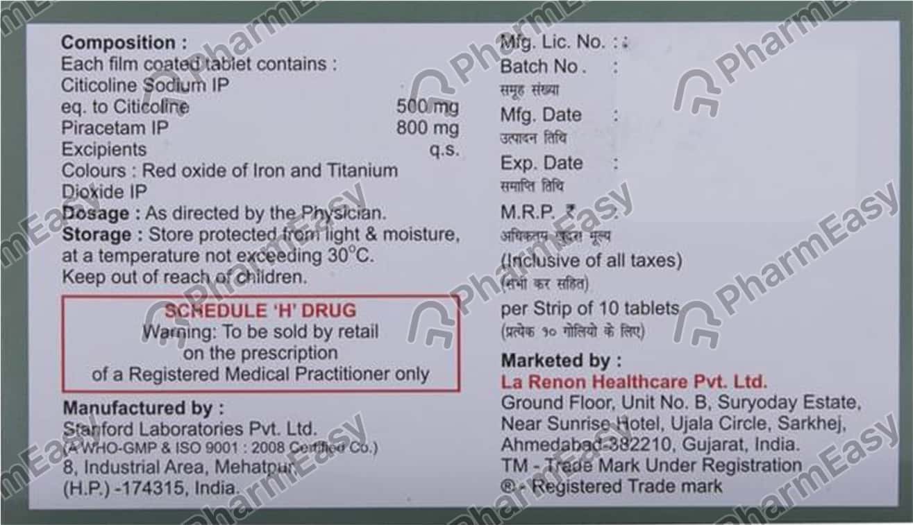 Colihenz P 800mg Strip Of 10 Tablets: Uses, Side Effects, Price ...