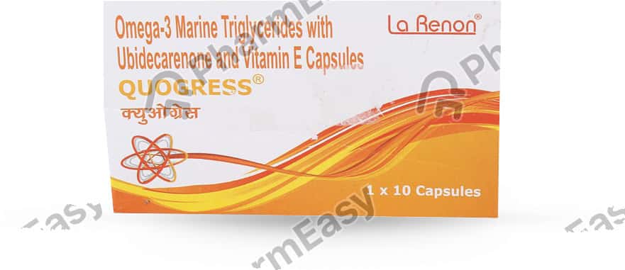 Quogress Strip Of 10 Softgel Capsules: Uses, Side Effects, Price ...