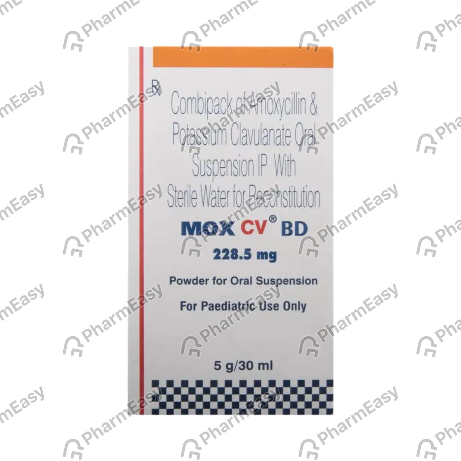 Mox Cv Bd 228.5mg Bottle Of 30ml Dry Suspension: Uses, Side Effects ...