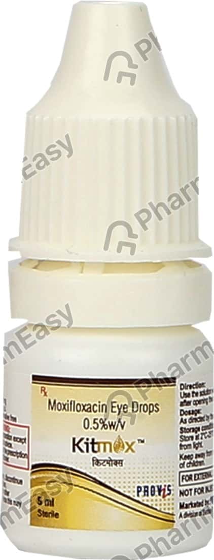 Kitmox 0.5 %W/V Eye Drop (5): Uses, Side Effects, Price & Dosage ...