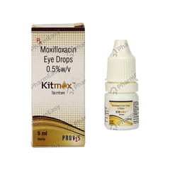 Buy Kitmox 0.5 %W/V Eye Drop (5) Online at Flat 18% OFF* | PharmEasy