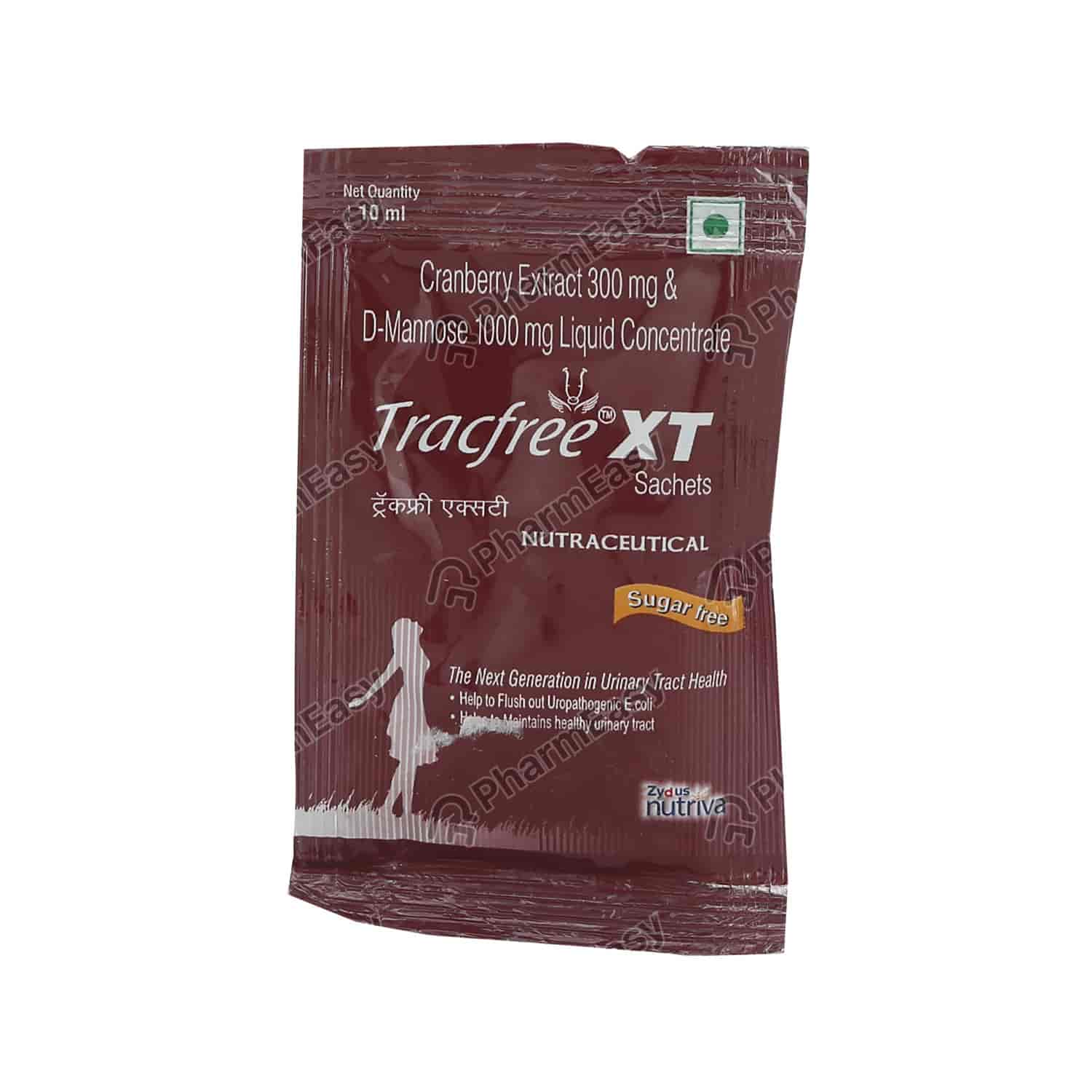 Buy Tracfree Xt Sf Sachet 10ml Online at Flat 18% OFF* | PharmEasy
