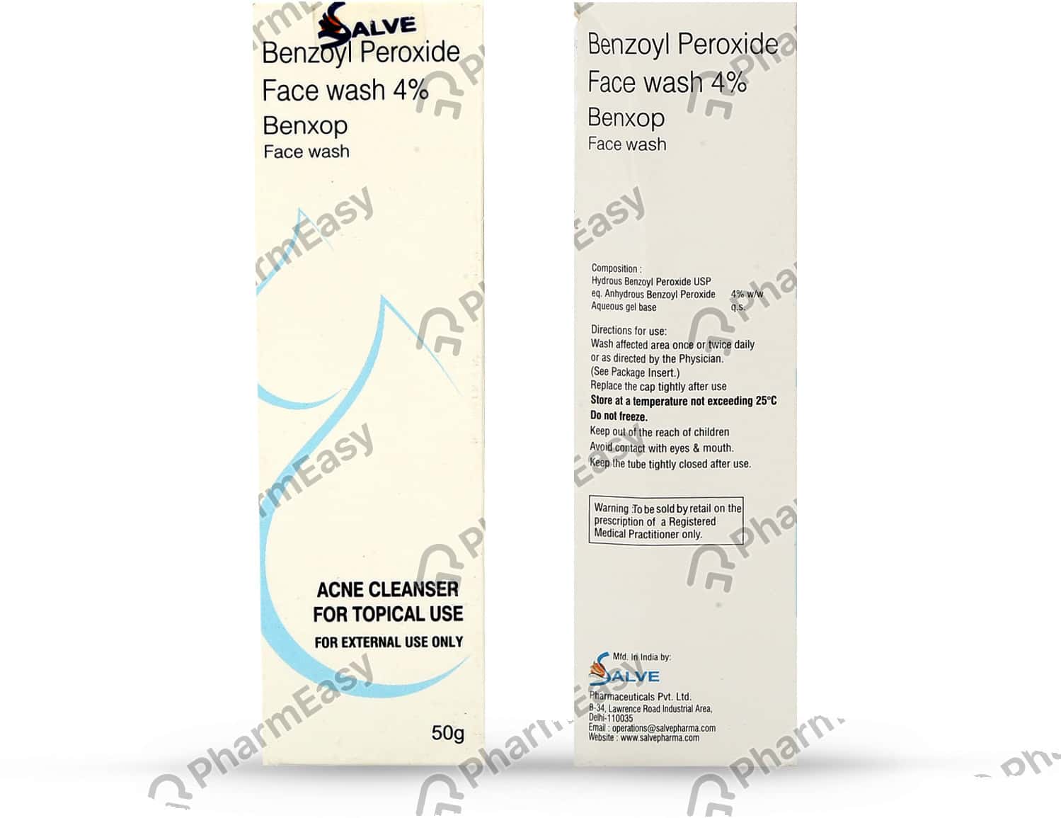 Benxop 4 % Face Wash (50): Uses, Side Effects, Price & Dosage | PharmEasy