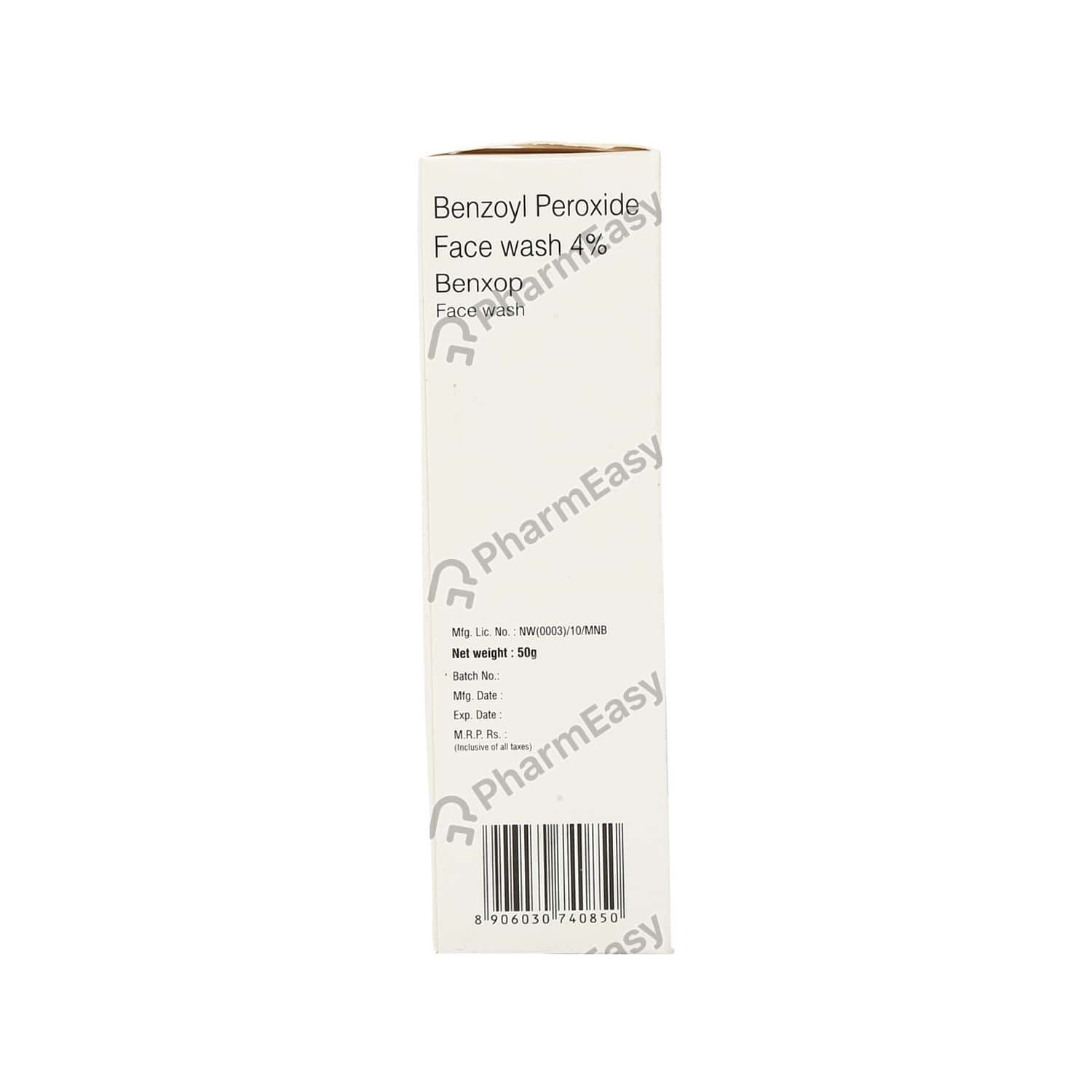 Buy Benxop 4 % Face Wash (50) Online at Flat 18% OFF* | PharmEasy