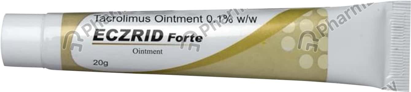 Eczrid Forte 0.1 % Ointment (20): Uses, Side Effects, Price & Dosage ...