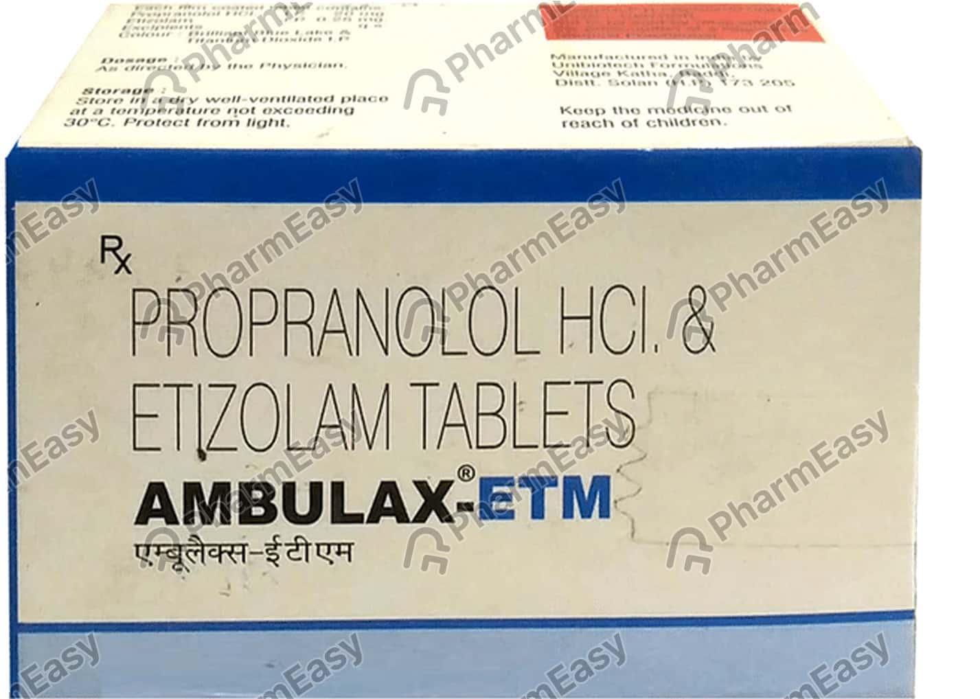 Ambulax Etm Tablets: Uses, Side Effects, Price & Dosage | PharmEasy