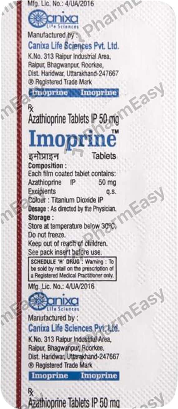 Imoprine 50 MG Tablet (10): Uses, Side Effects, Price & Dosage | PharmEasy