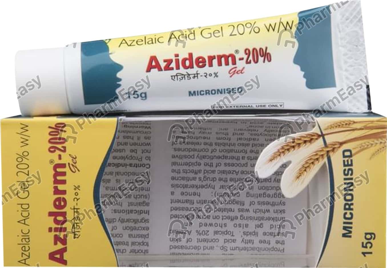 Aziderm 20 %W/W Gel (15): Uses, Side Effects, Price & Dosage | PharmEasy