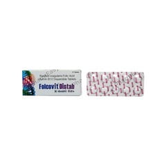 Buy Folcovit Distab Strip Of 10 Tablets Online at Flat 18% OFF* | PharmEasy