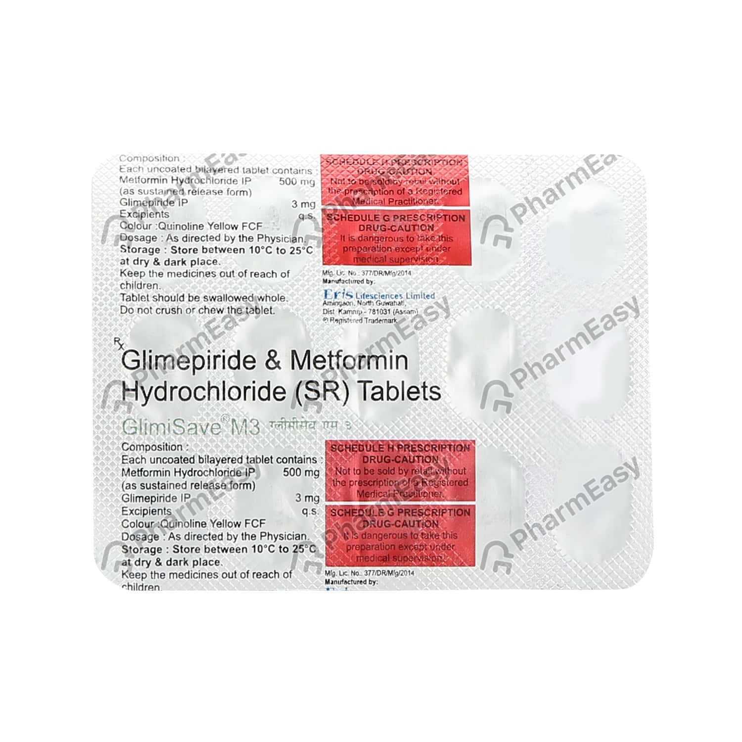 Glimisave M Tablet (15) - Uses, Side Effects, Dosage, Composition ...
