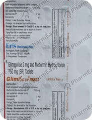 Glimisave Max 2 Strip Of 15 Tablets: Uses, Side Effects, Price & Dosage ...