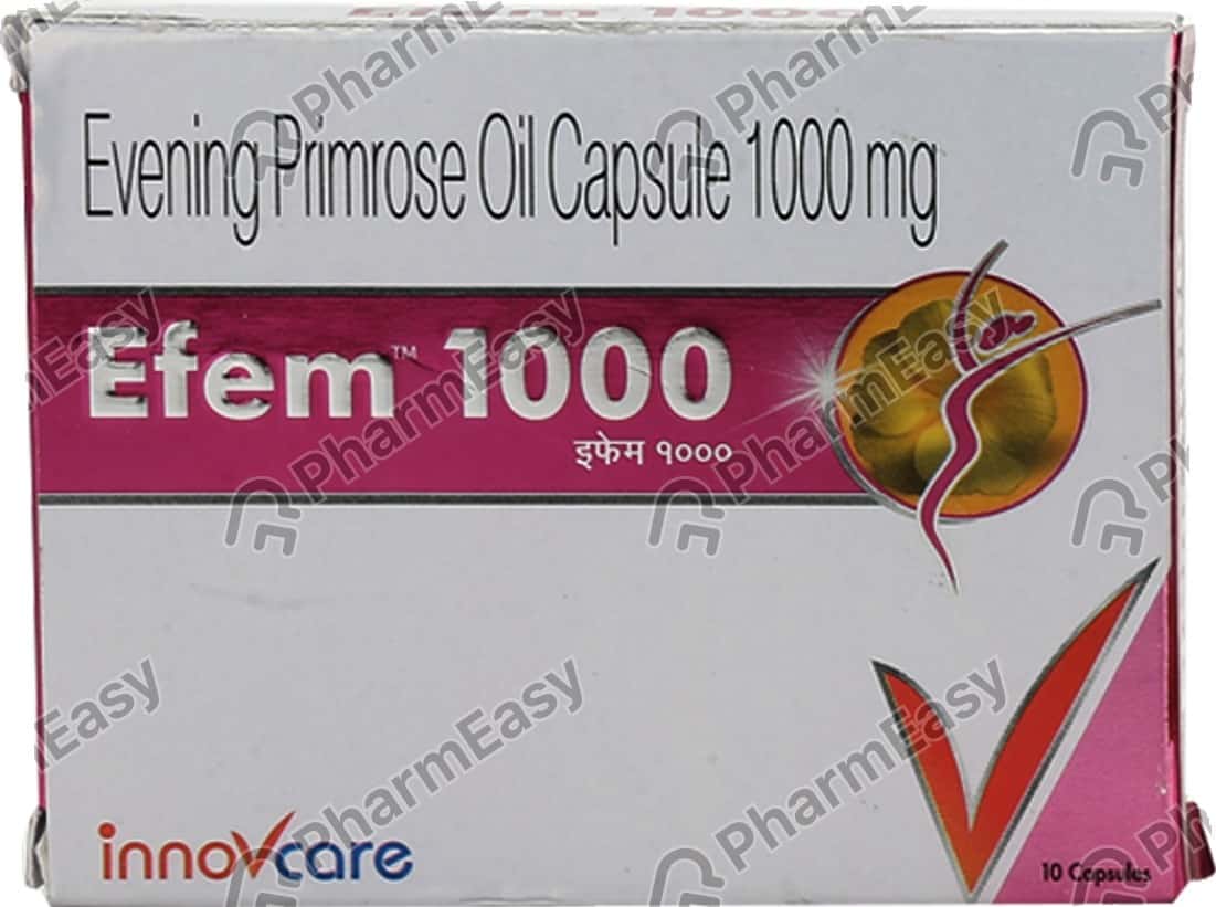 Efem 1000 MG Capsule (10): Uses, Side Effects, Price & Dosage | PharmEasy