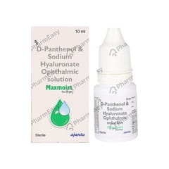 Maxmoist Bottle Of 10ml Eye Drops: Uses, Side Effects, Price & Dosage ...
