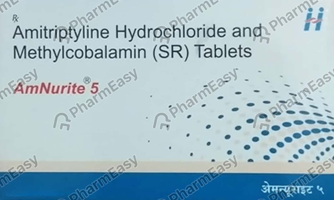 Buy Amnurite 5mg Strip Of 10 Tablets Online at Flat 15% OFF | PharmEasy