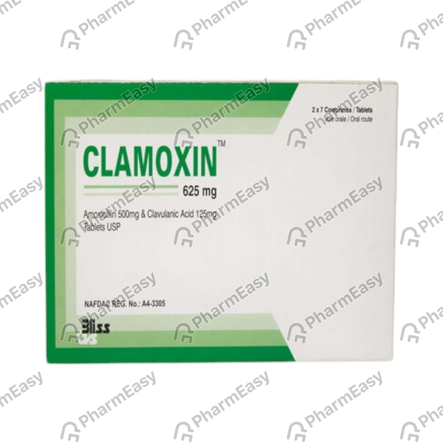 Clamoxin 625mg Tablet: Uses, Side-effects, Price, Dosage & More Info ...
