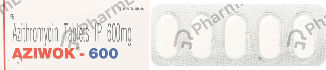 Aziwok 600 MG Tablet (5): Uses, Side Effects, Price & Dosage | PharmEasy