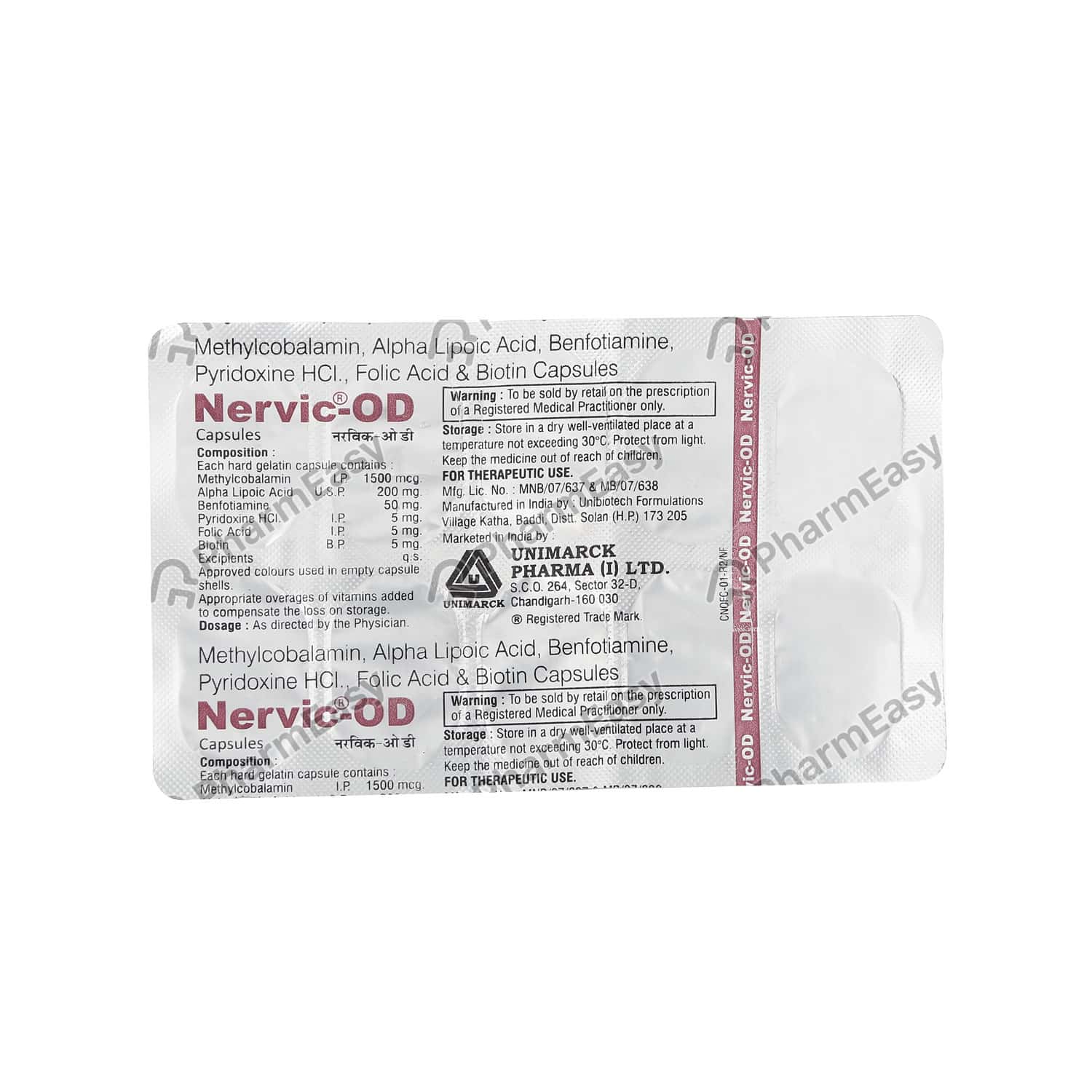 Buy Nervic 1.5 MG Tablet (10) Online at Flat 18% OFF* | PharmEasy