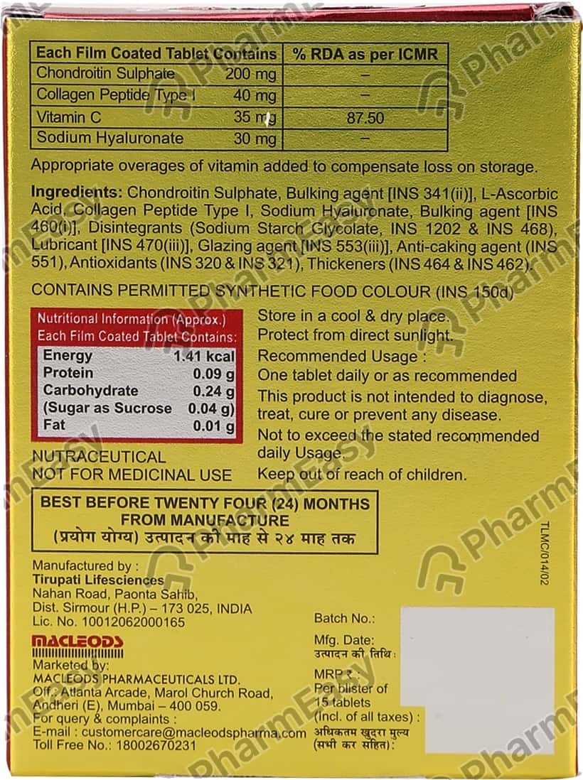 Buy Tendomac Tablet Online at Flat 15% OFF | PharmEasy