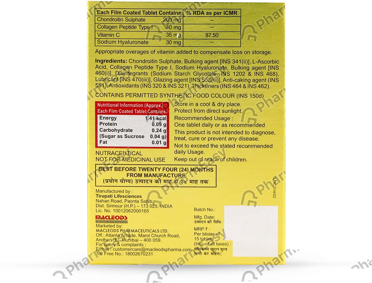 Buy Tenata Tablet Online at Flat 15% OFF | PharmEasy