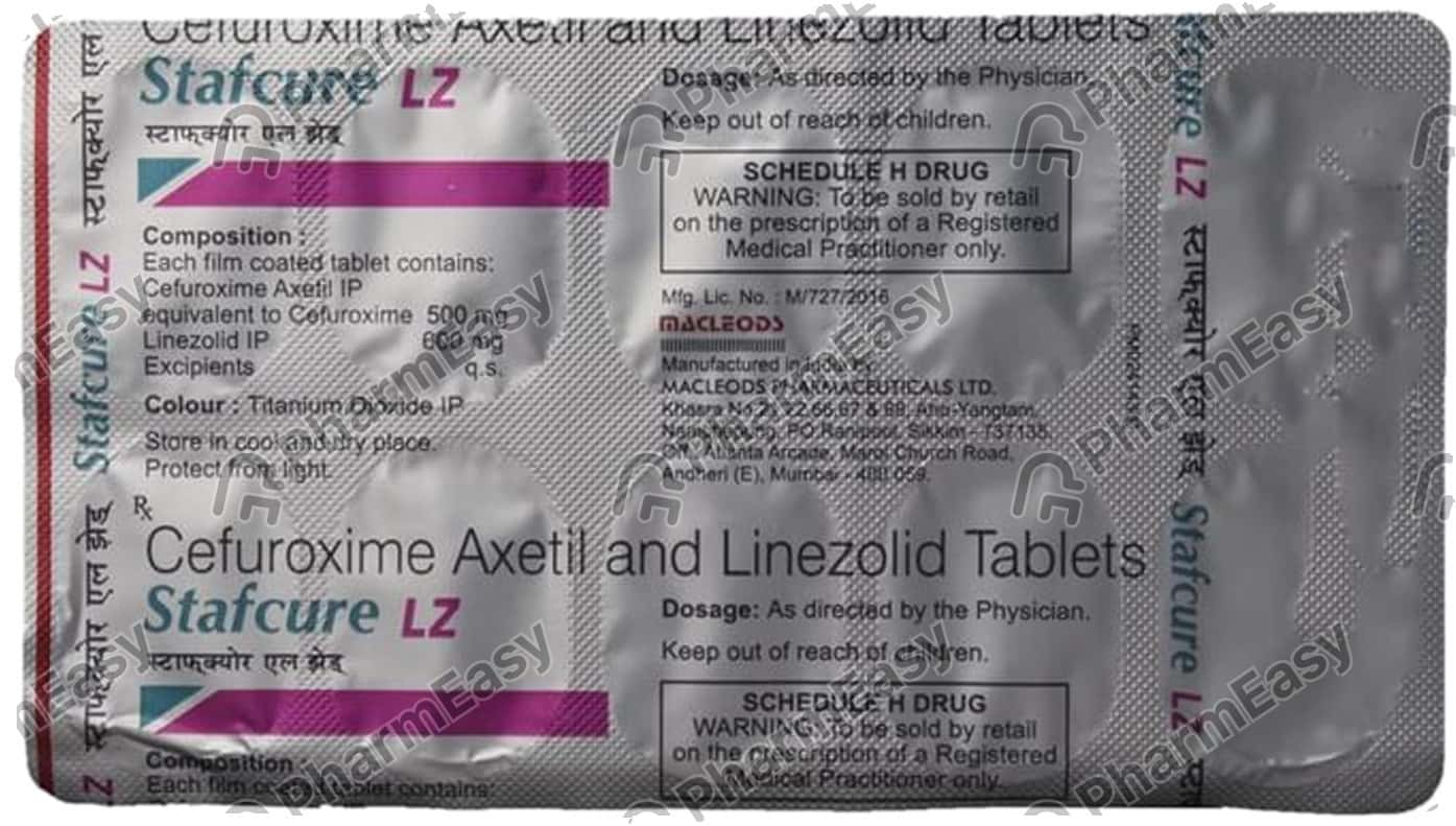 Buy Stafcure Lz Tablet Online at Flat 15% OFF | PharmEasy