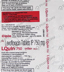 Lquin 750 MG Tablet (5): Uses, Side Effects, Price & Dosage | PharmEasy