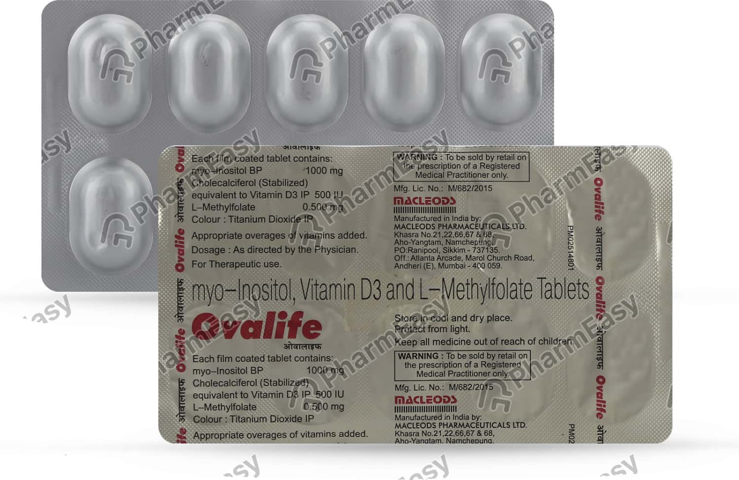 Buy Ovalife Strip Of 10 Tablets Online at Flat 15% OFF | PharmEasy