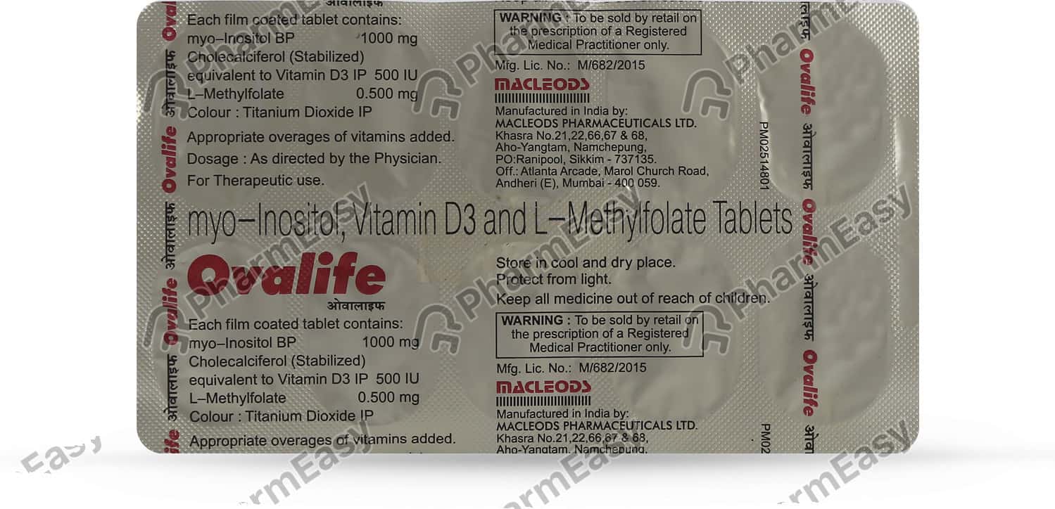 Buy Ovalife Strip Of 10 Tablets Online at Flat 15% OFF | PharmEasy