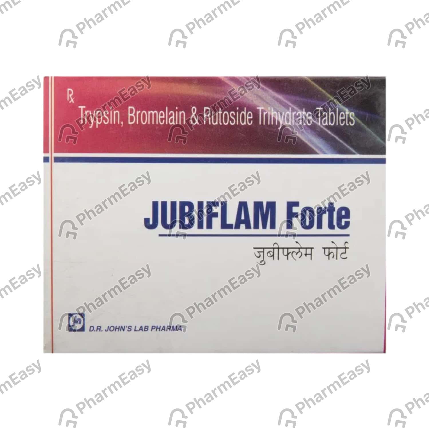 Jubiflam Forte Strip Of 10 Tablets: Uses, Side Effects, Price & Dosage ...