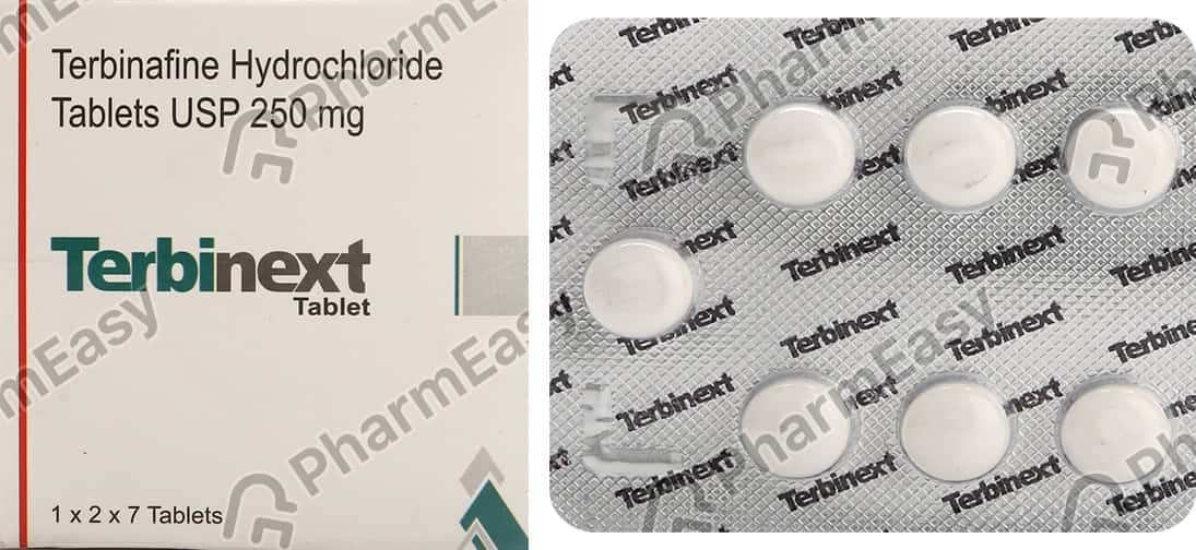 Terbinext 250 MG Tablet (7): Uses, Side Effects, Price & Dosage | PharmEasy