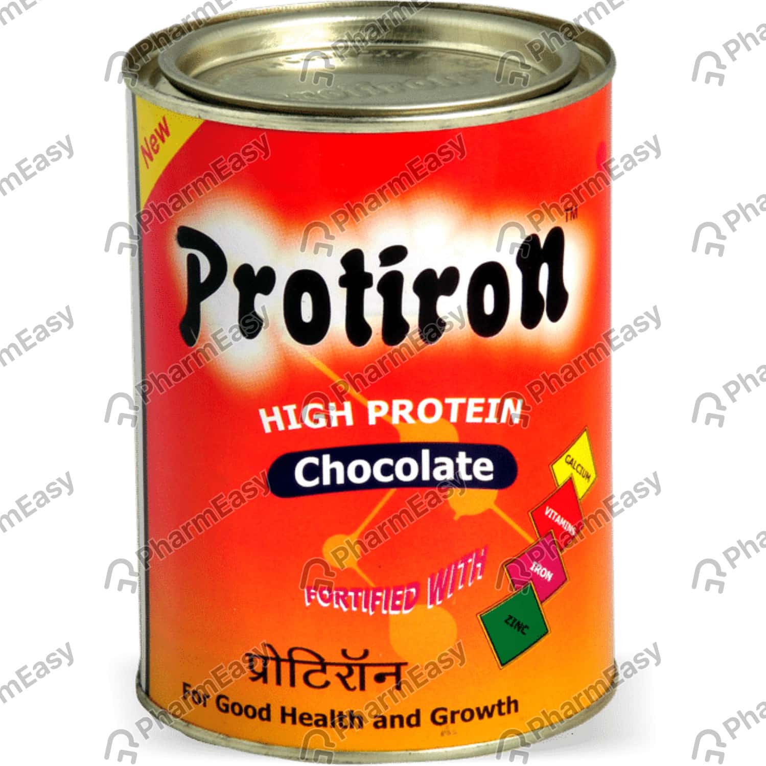 Buy New Protiron Chocolate Flavour Tin Of 200gm Powder Online & Save Up ...