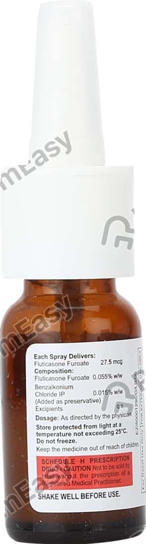 Nazobic 27.5 MCG Nasal Spray (6): Uses, Side Effects, Price & Dosage ...