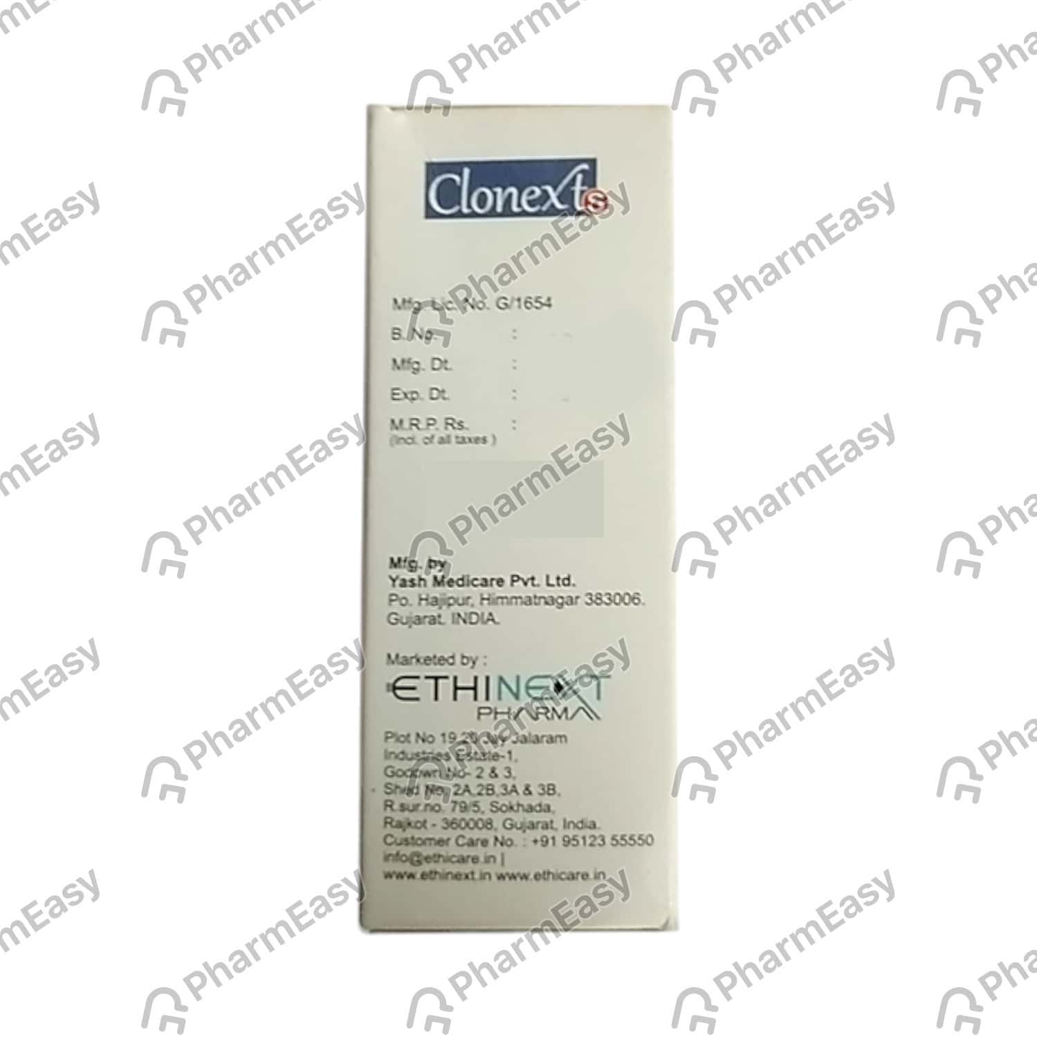Clonext S Bottle Of 30ml Lotion: Uses, Side Effects, Price & Dosage ...