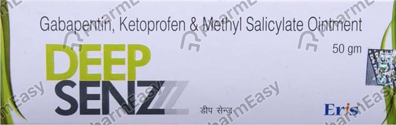Buy Deep Senz Tube Of 50gm Ointment Online at Flat 15% OFF | PharmEasy