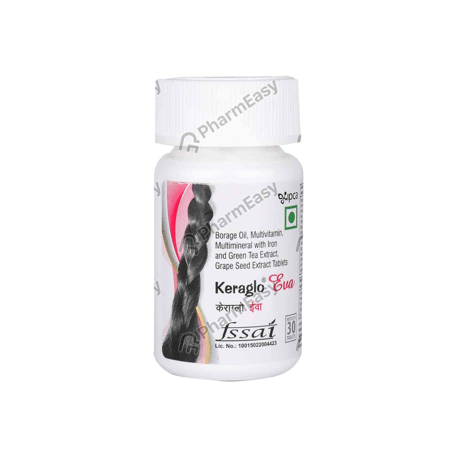 Buy Keraglo Eva Tablet 30'S Online at Flat 18% OFF* | PharmEasy