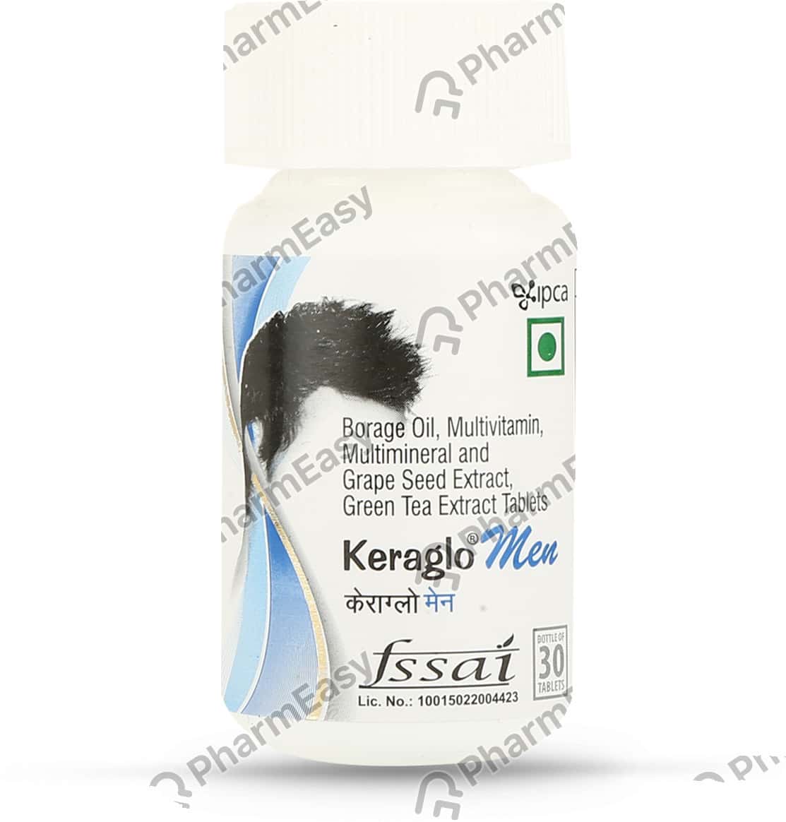 Keraglo Men Bottle Of 30 Tablets: Uses, Side Effects, Price, Dosage ...