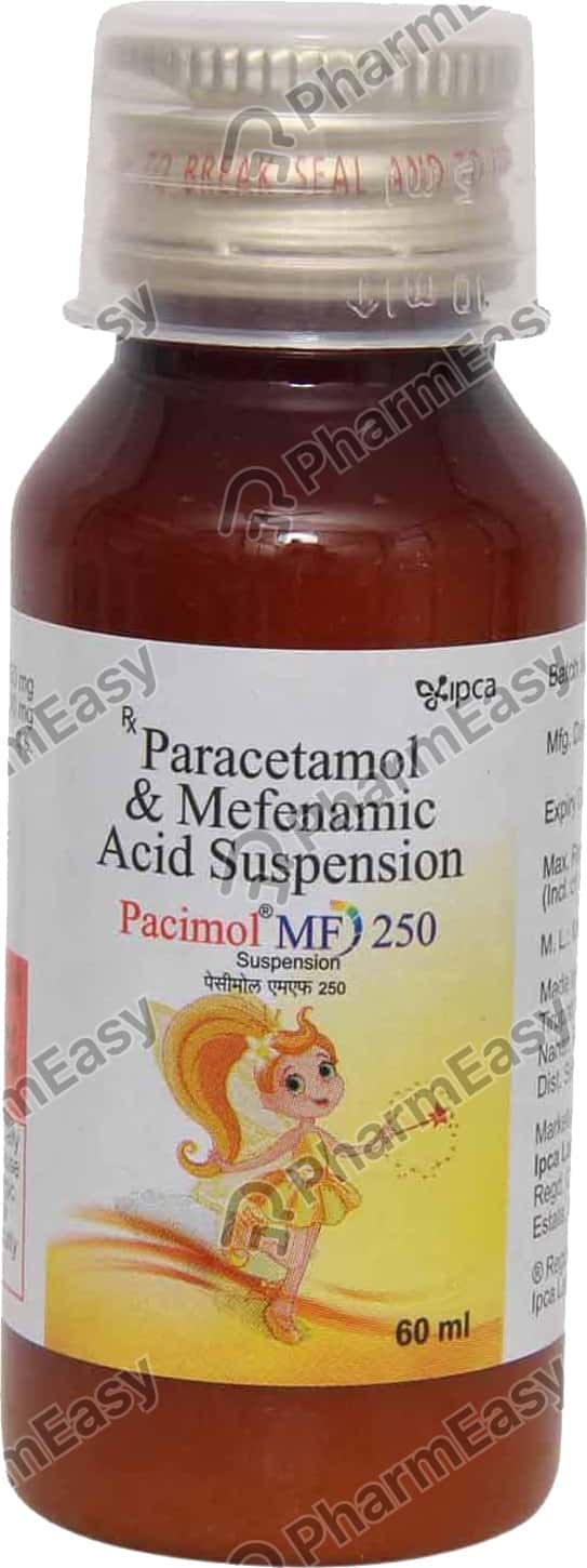 1 Para Mf Orange Flavour Suspension 60ml: Uses, Side Effects, Price ...