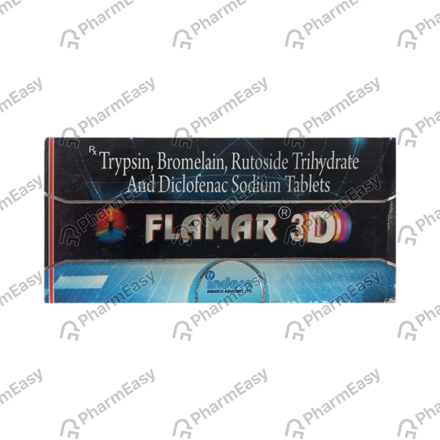 Flamar 3d Strip Of 10 Tablets: Uses, Side Effects, Price & Dosage | PharmEasy