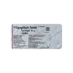 Forxiga 10 MG Tablet (14) - Uses, Side Effects, Dosage, Composition ...