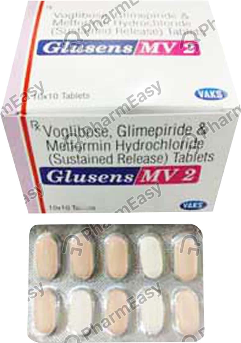 Buy Ziglim Mv 2 Strip Of 10 Tablets Online at Flat 15% OFF | PharmEasy