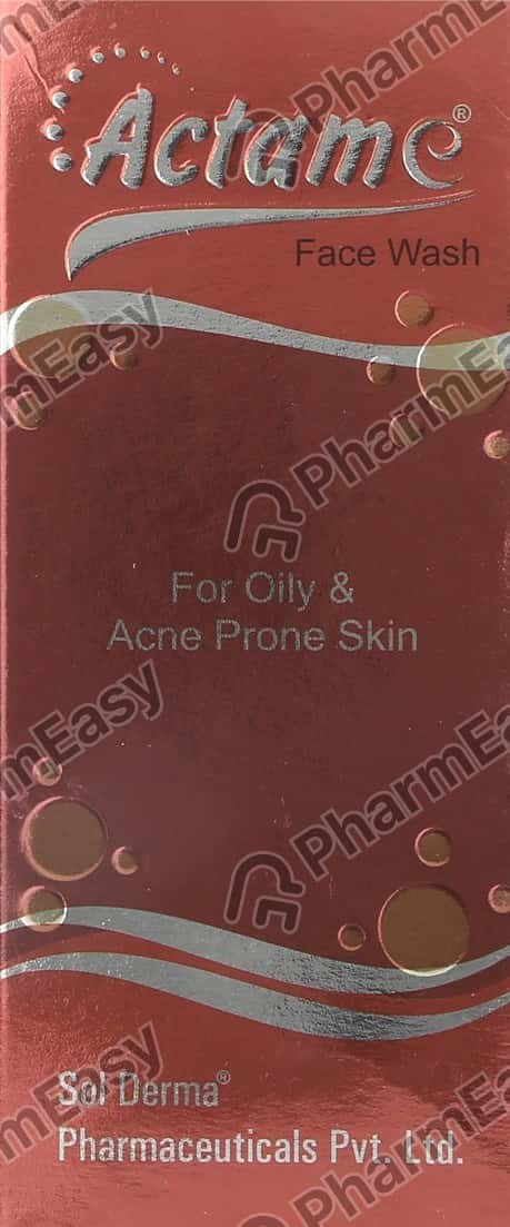Buy ACTAME FACE WASH 70GM Online & Get Upto 60% OFF at PharmEasy