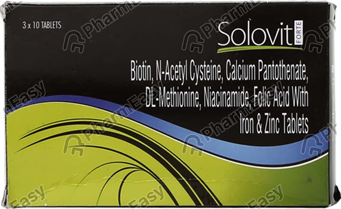 सोलोविट फोर्ट 10 टैबलेट (Solovit Forte in Hindi) : उपयोग, साइड-इफेक्ट्स ...
