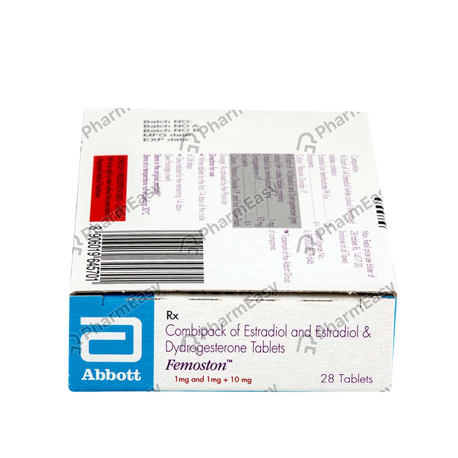 Buy Femoston 1/10mg Tablet 28'S Online at Flat 18% OFF* | PharmEasy