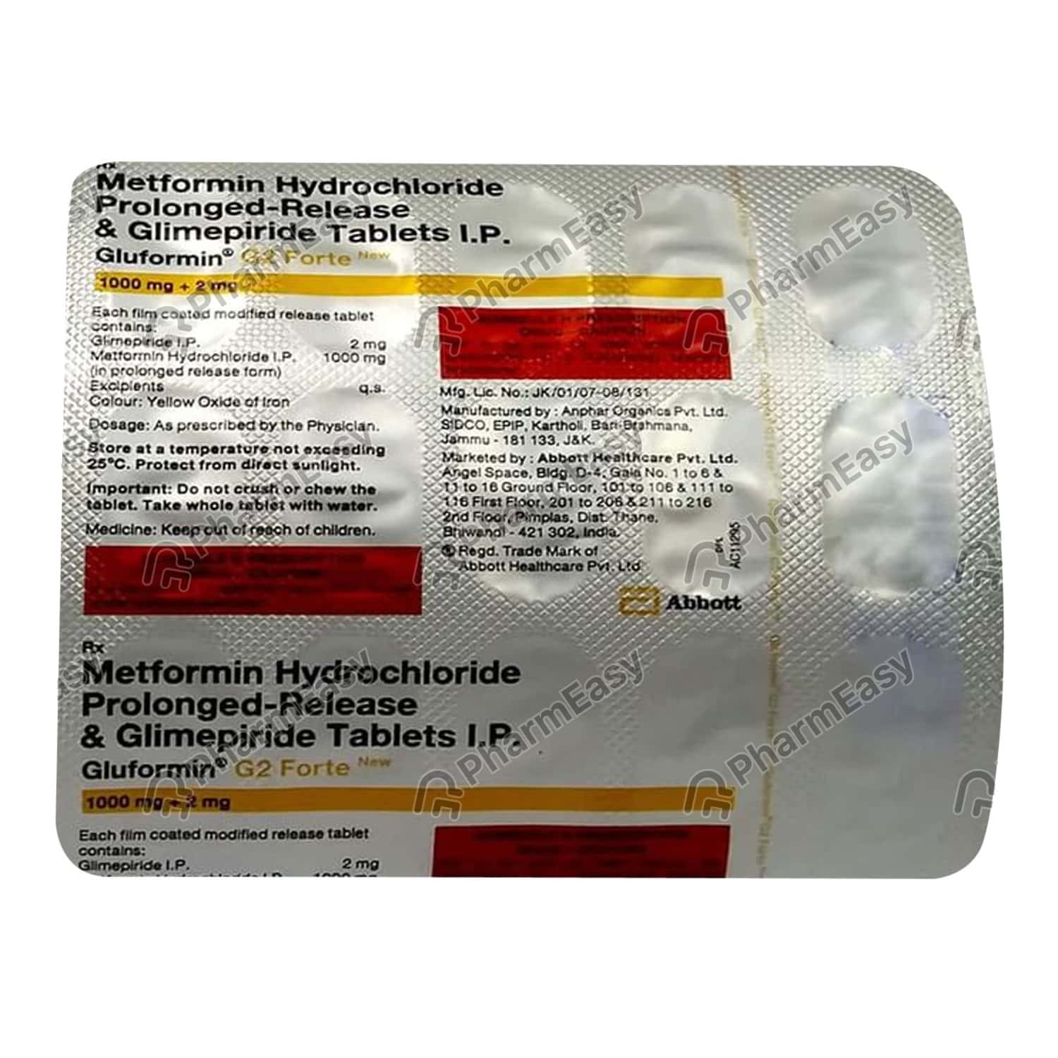 Gluformin G2 Strip Of 15 Tablets Uses Side Effects Price Dosage Gluformin G2 Strip Of 15 Tablets Uses Side Effects Price Dosage