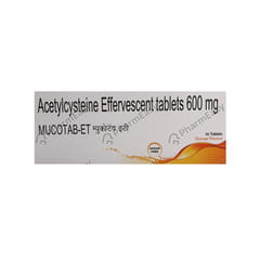 Buy Mucotab Et 600 MG Tablet (10) Online at Flat 18% OFF* | PharmEasy