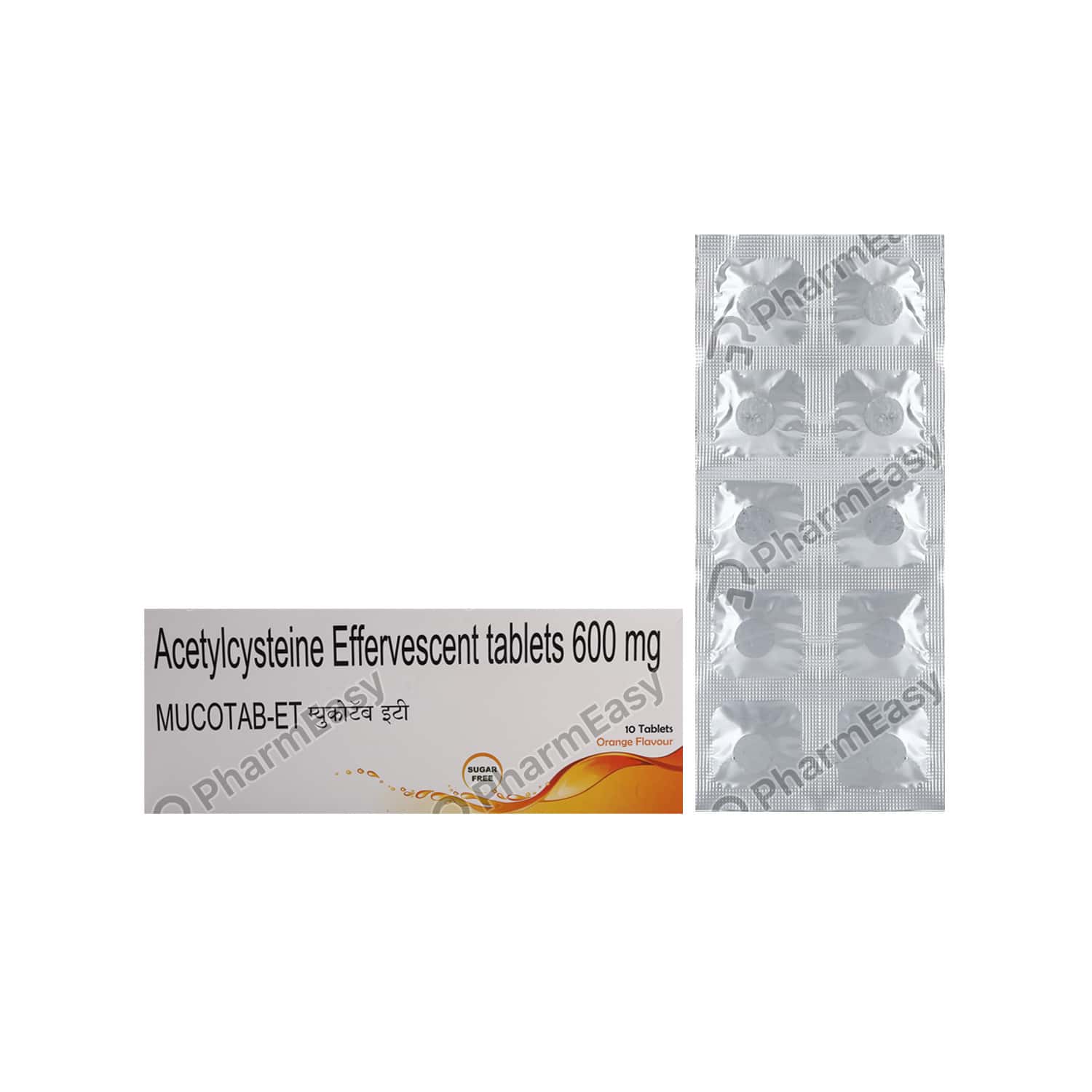 Buy Mucotab Et 600 MG Tablet (10) Online at Flat 18% OFF* | PharmEasy