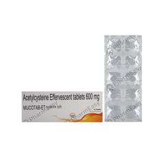 Buy Mucotab Et 600 MG Tablet (10) Online at Flat 18% OFF* | PharmEasy