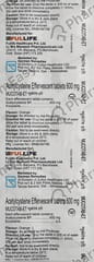 Mucotab Et 600 MG Tablet (10): Uses, Side Effects, Price & Dosage ...