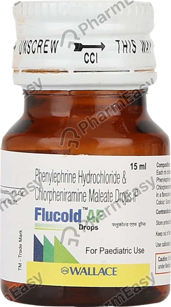 Flucold Af Drops: Uses, Side Effects, Price & Dosage | PharmEasy